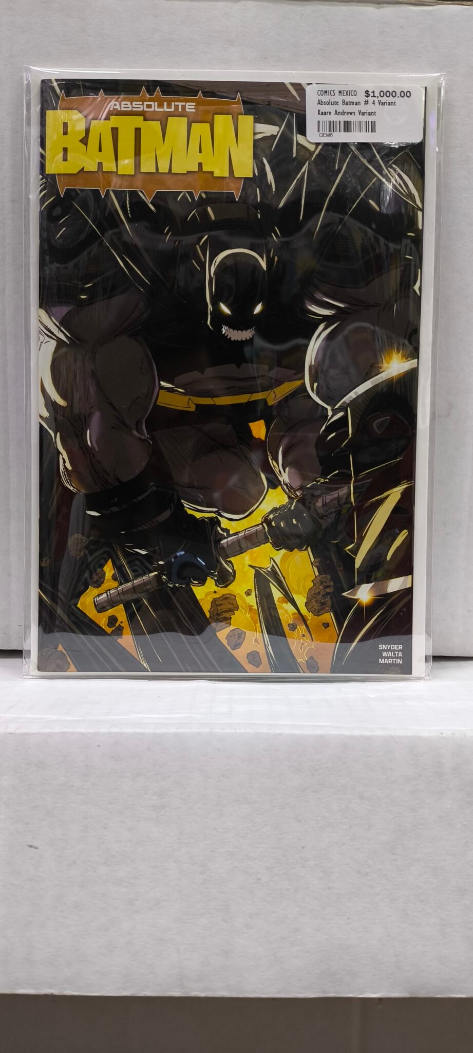 Absolute Batman # 4 Kaare Andrews Variant - comicsmexico.com.mx