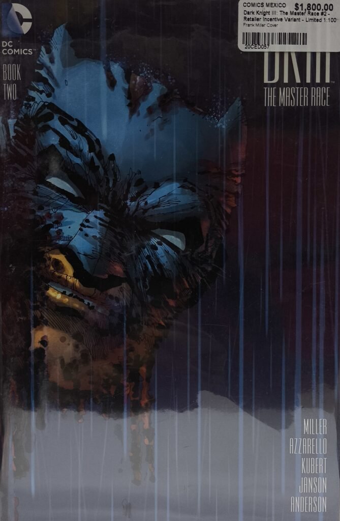 Dark Knight III: The Master Race #2 - Retailer Incentive Variant ...