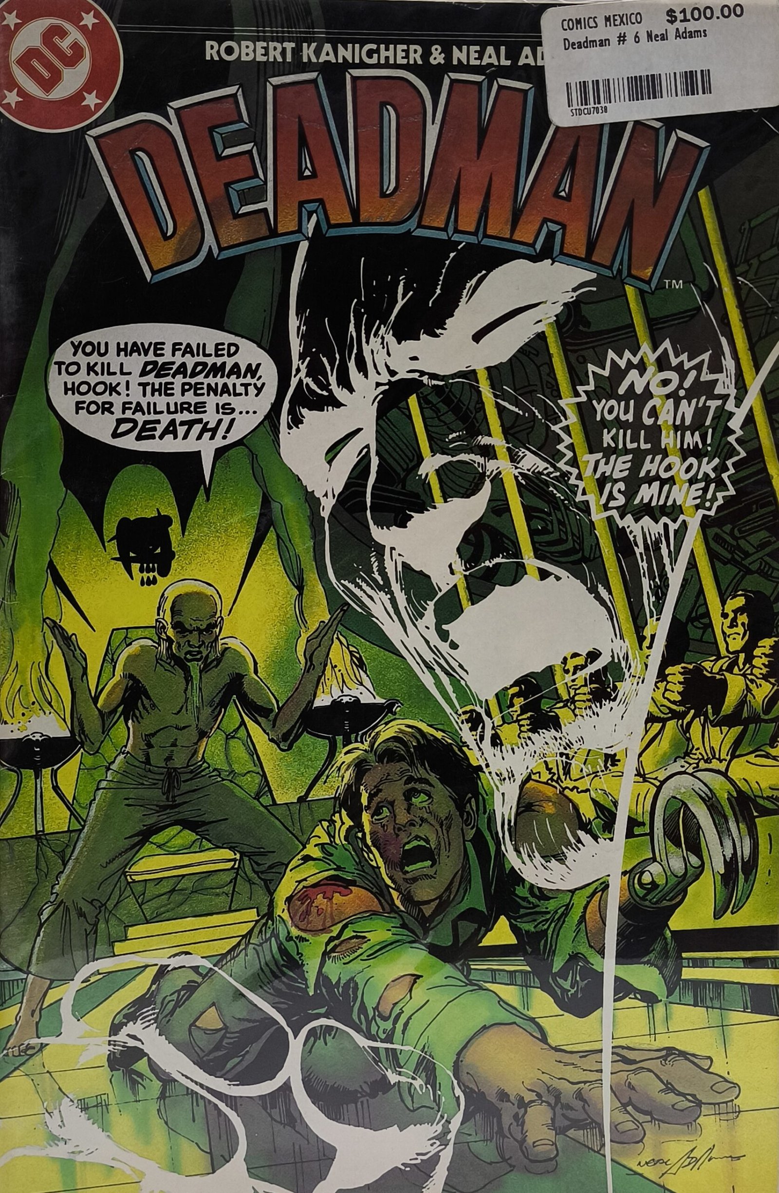 Deadman #6 Neal Adams - comicsmexico.com.mx