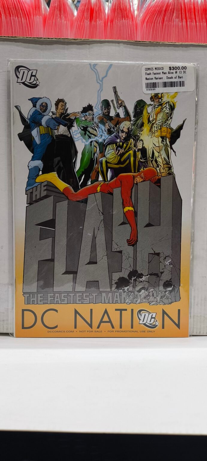 Flash Fastest Man Alive 13 Dc Nation Variant Death Of Bart