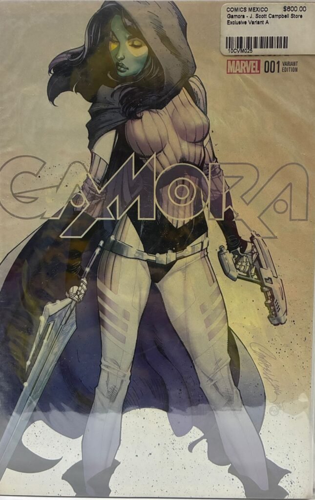 Gamora - J. Scott Campbell Store Exclusive Variant A - comicsmexico.com.mx