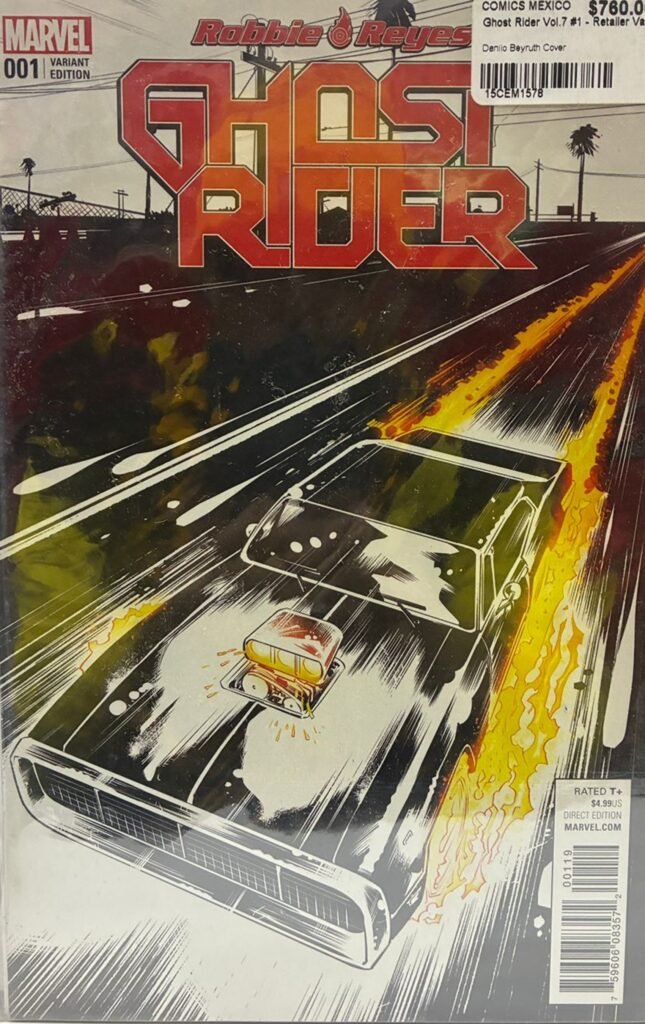Ghost Rider Vol.7 #1 - Retailer Variant Danilo Beyruth Cover ...