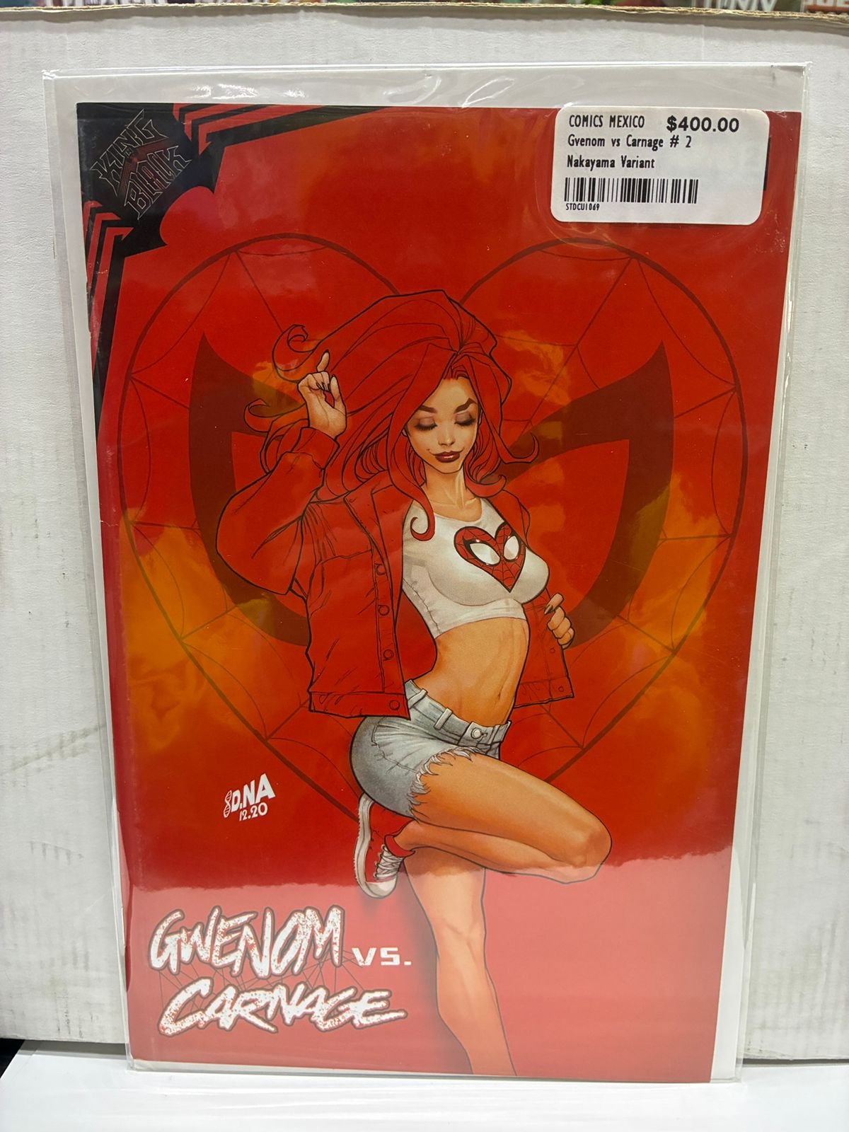 Gwenom vs Carnage # 2 Nakayama Variant - comicsmexico.com.mx