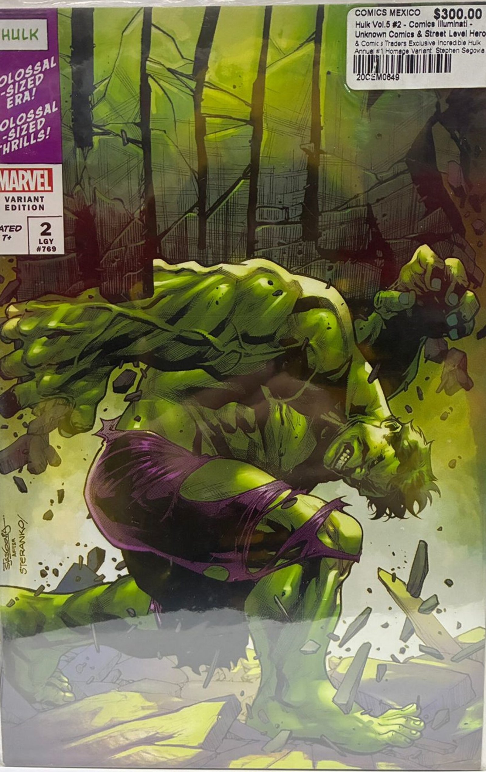 Hulk vol. 5 # 2 - Comics Illuminati - Unknown Comics & Street Level ...