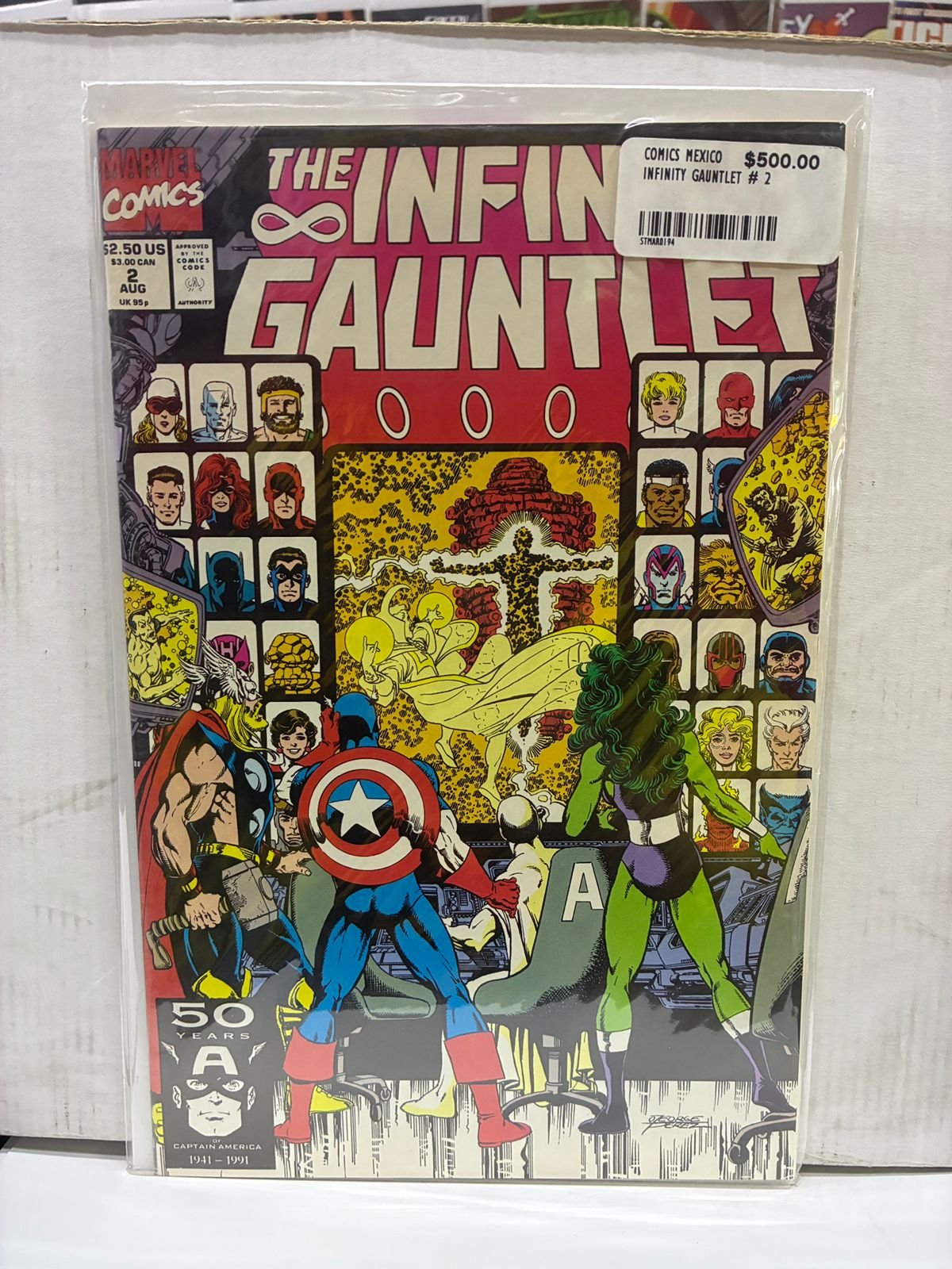 Infinity Gauntlet # 2 - comicsmexico.com.mx