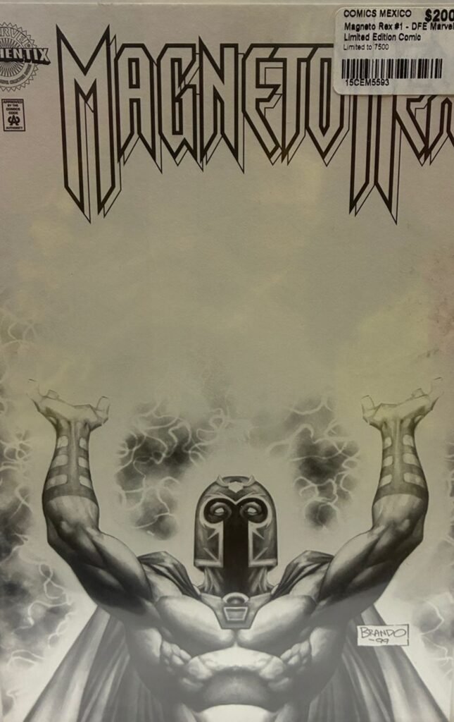 Magneto Rex #1 - DE Marvel Authentic Limited Edition Comic Limited to 7500 - comicsmexico.com.mx