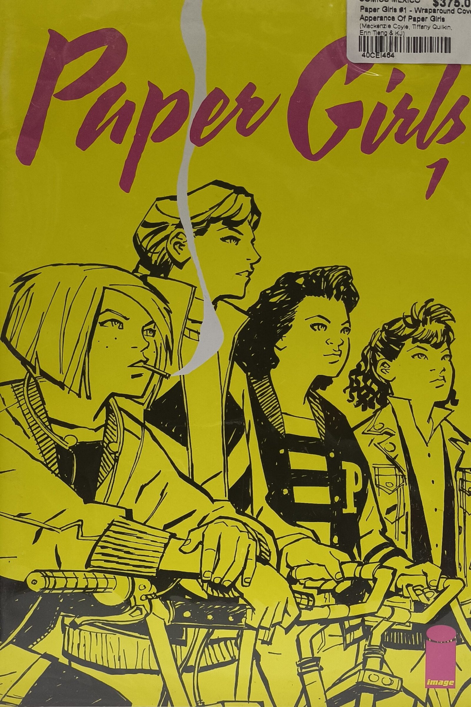 Paper Girls #1 Wraparound Cover - 1st Appearance Of Paper Girls ...