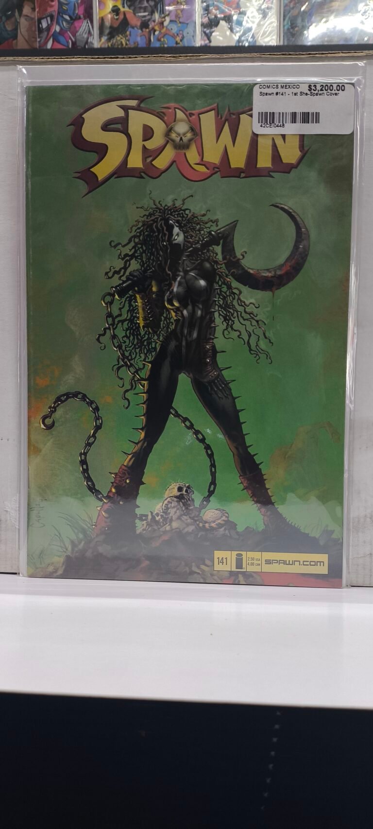 Spawn #141 - 1st She-Spawn Cover - comicsmexico.com.mx