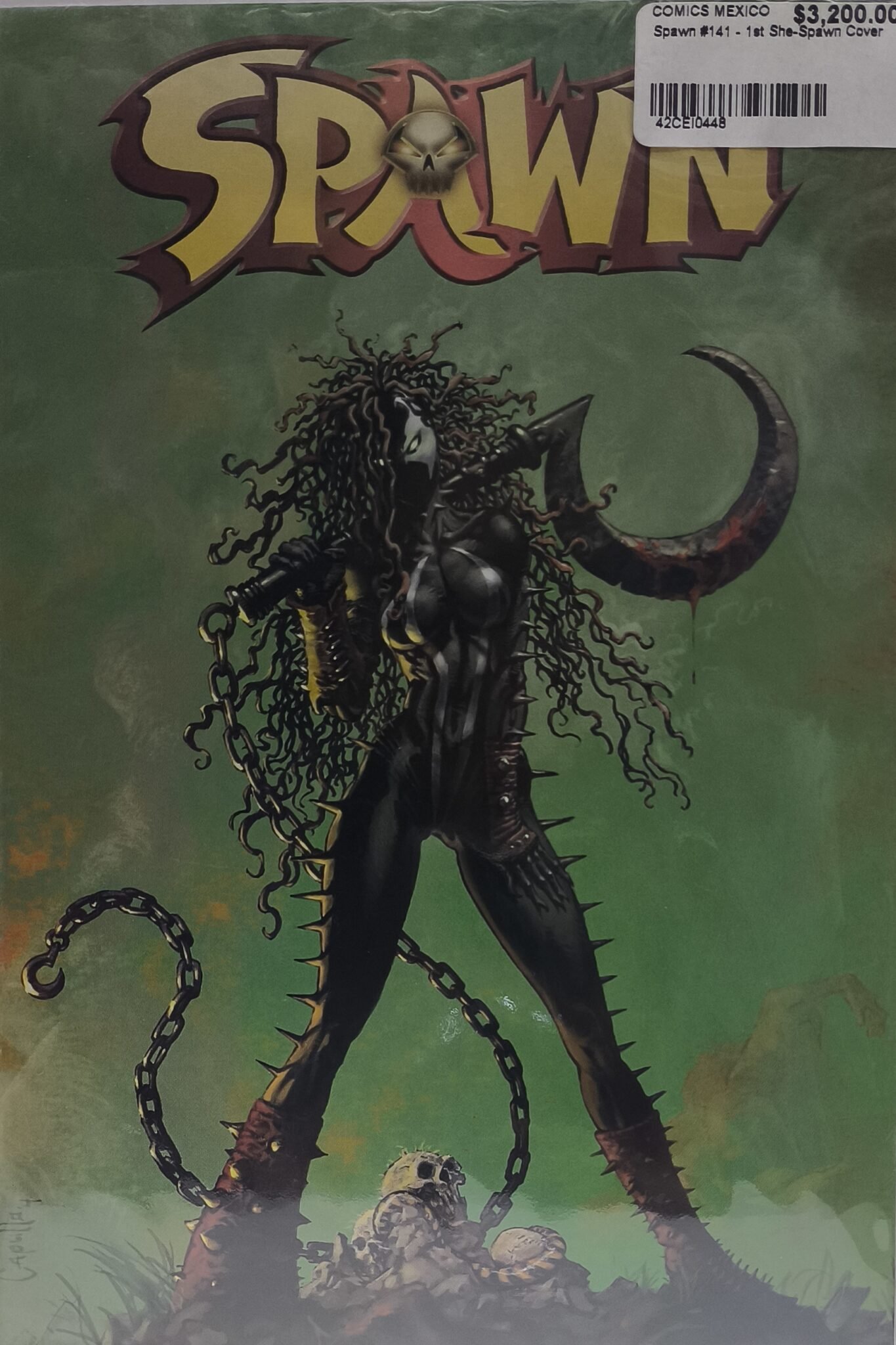 Spawn #141 - 1st She-Spawn Cover - comicsmexico.com.mx