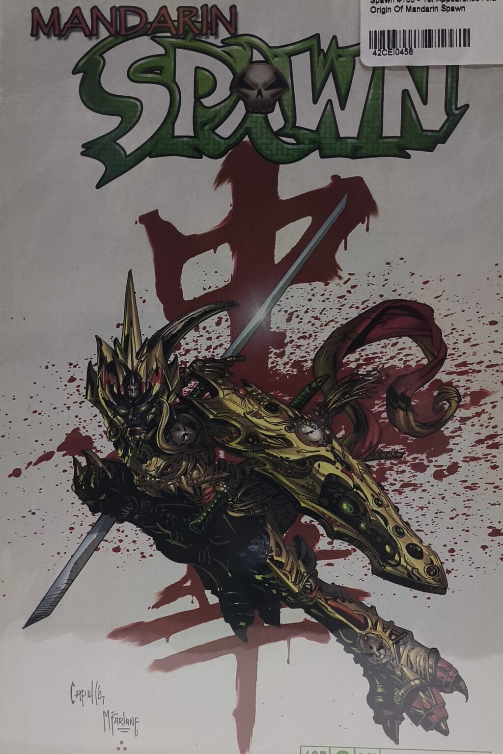 Spawn #165 - 1st Appearance And Origin Of Mandarin Spawn - comicsmexico.com.mx